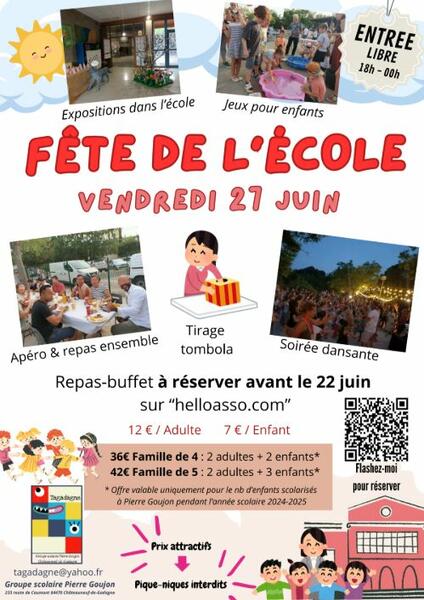 fête de l'école